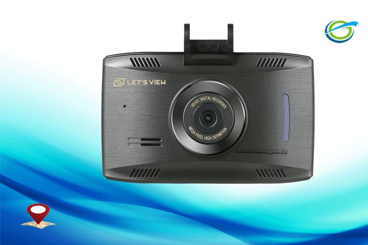 Camera hành trình Hàn Quốc Let's View HD200M - ghi hình trước sau