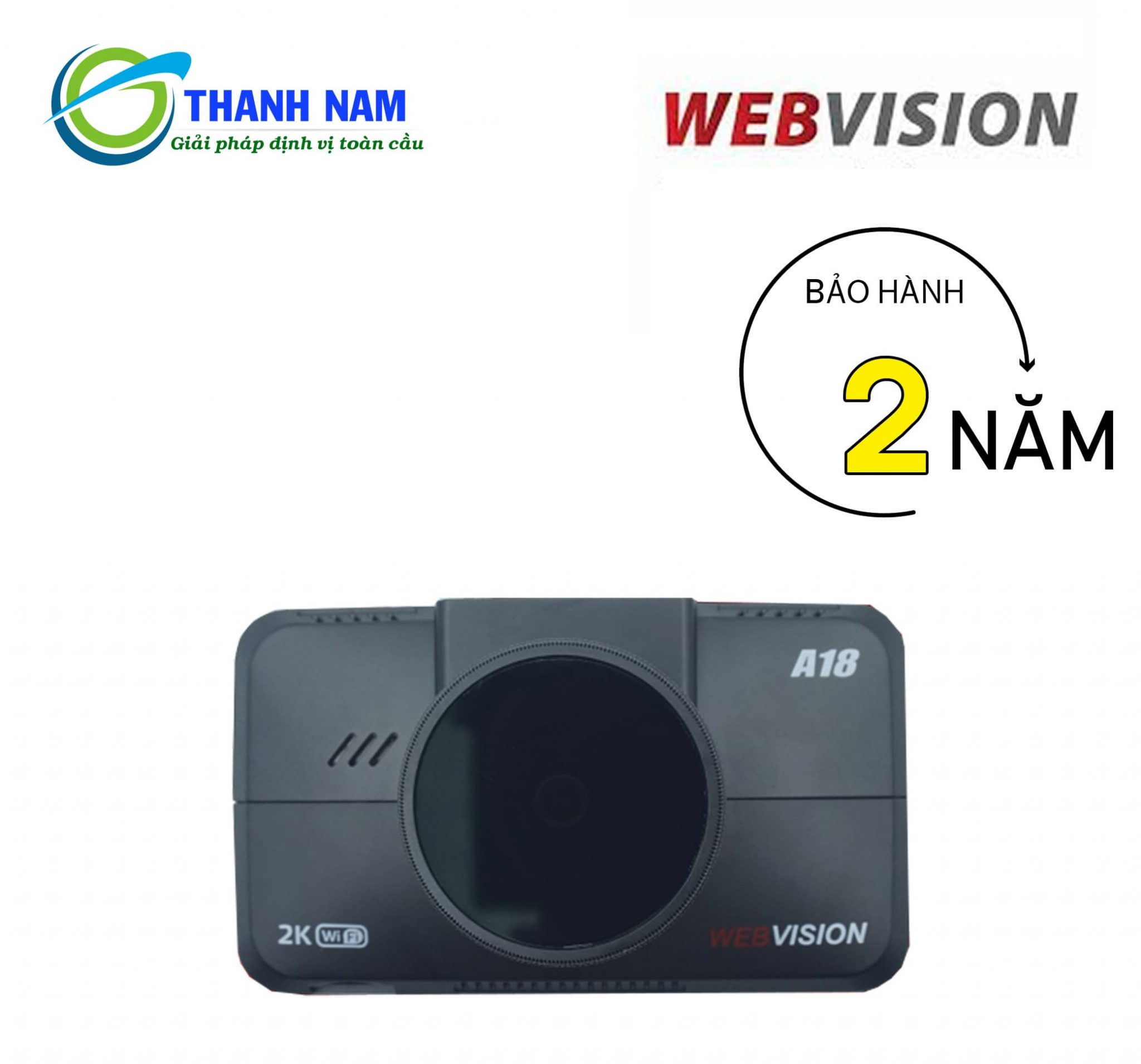 Camera hành trình Webvision A18 ghi hình 2K, tích hợp công nghệ Ai